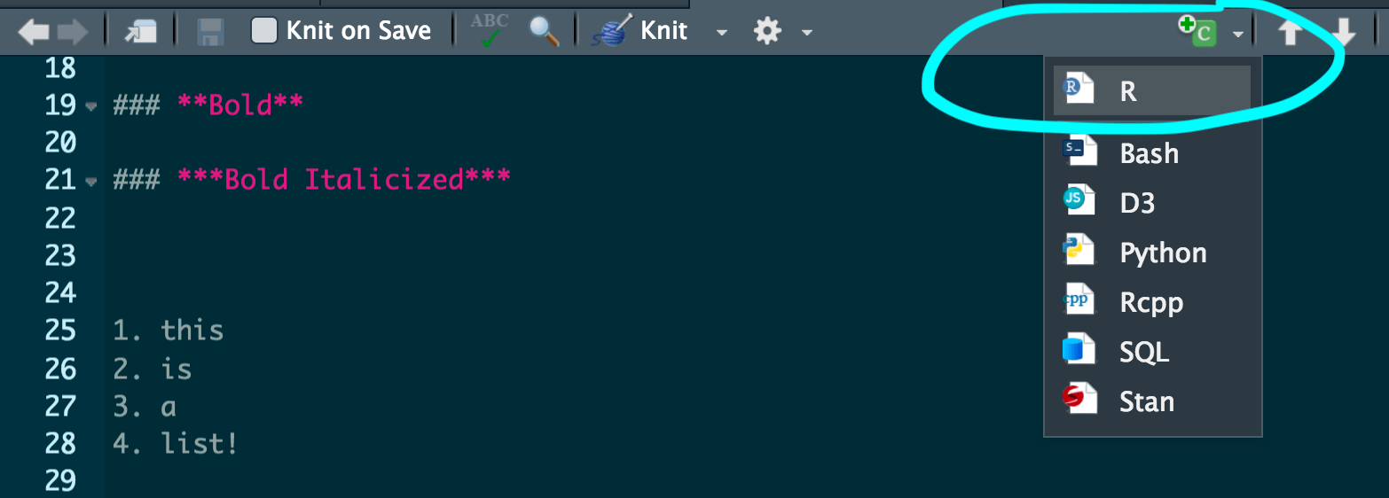 How To Use R Markdown Part One R For Ecology